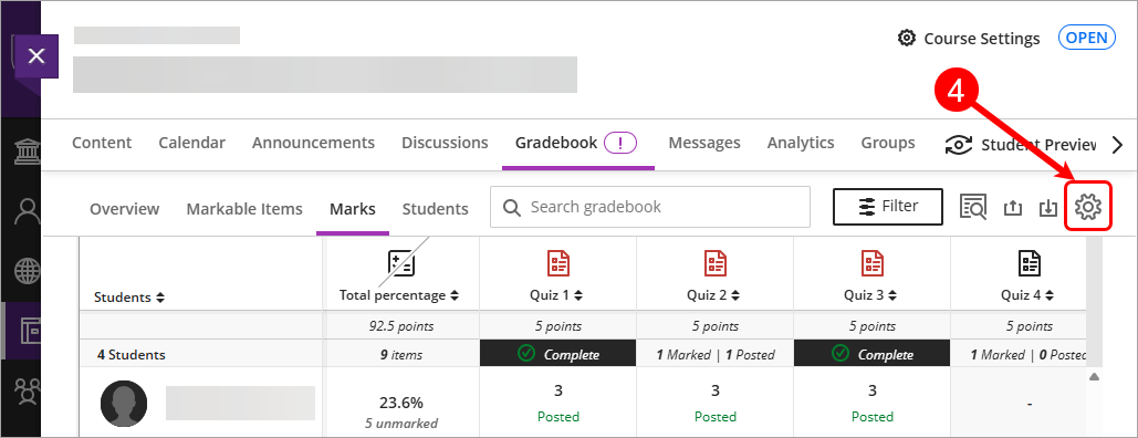 Overall Mark (Ultra) - eLearning - University of Queensland